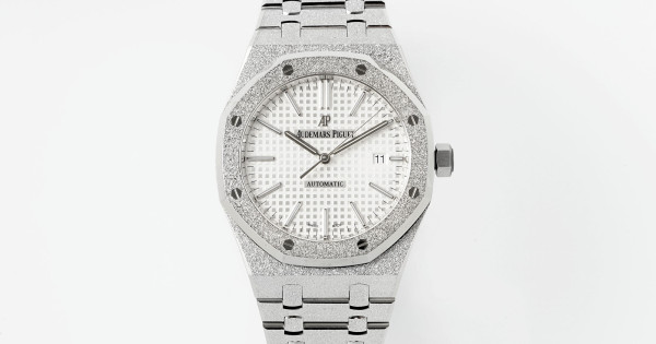 Royal Oak 15410 41mm SS White Textured Dial APSF SA3120 Super Clone