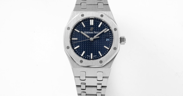 Royal Oak 77350 Ladies 34mm SS/SS Blue Dial 8F A5800